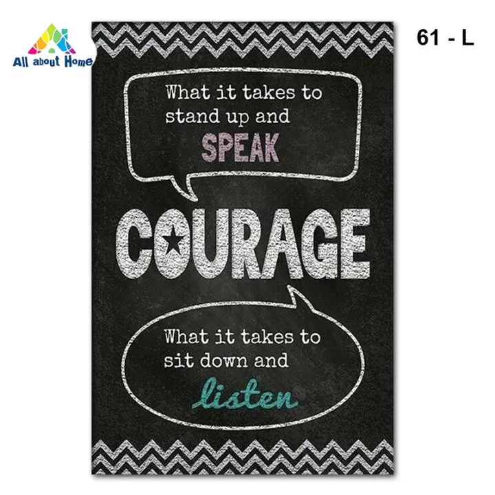 ABH Motivational Classroom Wall Posters Inspirational Quotes for ...