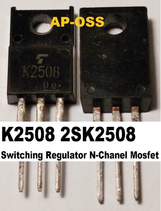 1 Buah K2508 2SK2508 Switching Regulator N-channel Power MOSFET ...