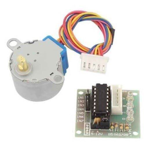 5V Stepper Motor 28BYJ-48 With Drive Test Module Board ULN2003A ...