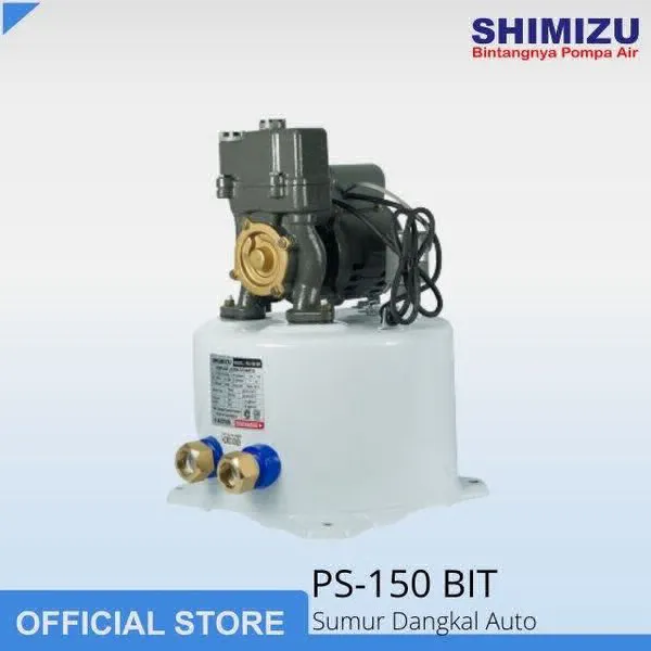 Shimizu PS-150 BIT Pompa Air Sumur Dangkal Auto 150 Watt | Lazada Indonesia