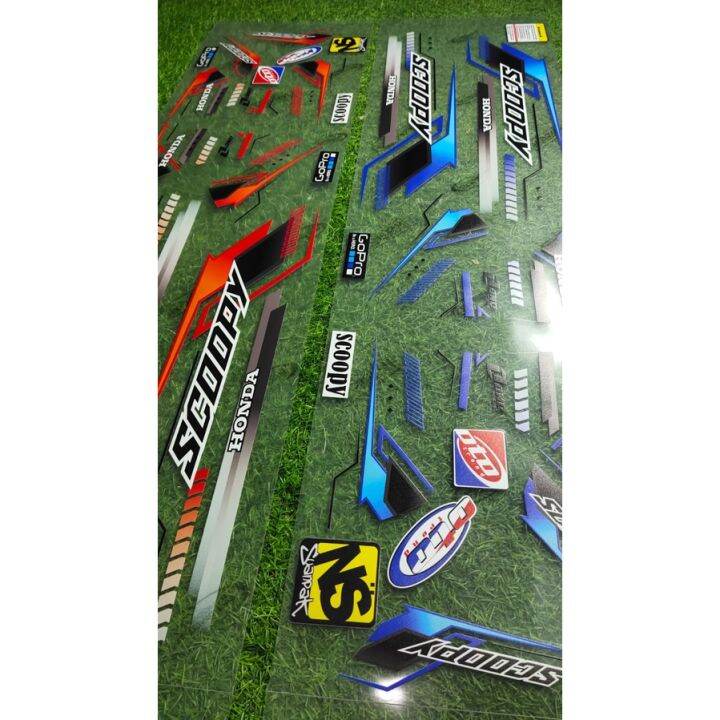 STRIPING TRANSPARAN SCOPY LIST STICKER POLET SCOOPY TAHUN 2017-2023 ...