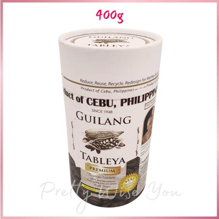 Argao Guilang's Premium Tableya (Pure Tablea) in Paper Tube | Lazada PH