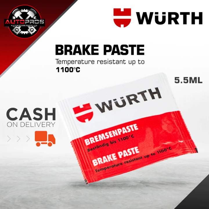 WURTH Brake Paste 5.5ML | Lazada PH