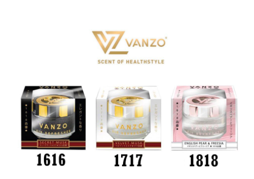 VANZO Car Perfume Car Freshener LX Series 1616 1717 1818 Secret Musk ...