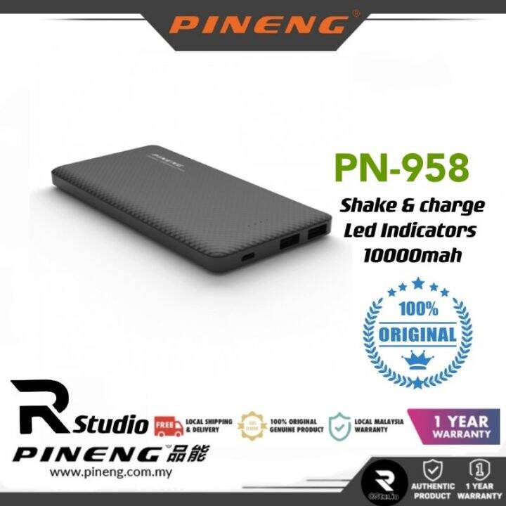 PINENG PN-958 POWERBANK 10000MAH | Lazada