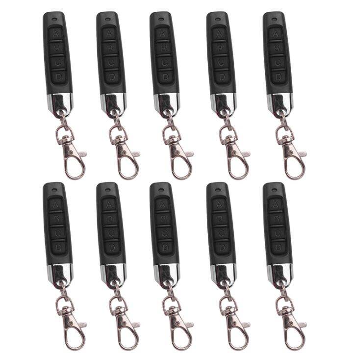 10X 433Mhz Remote Control Garage Gate Door Opener Remote Control Duplicator Clone Cloning Code ...