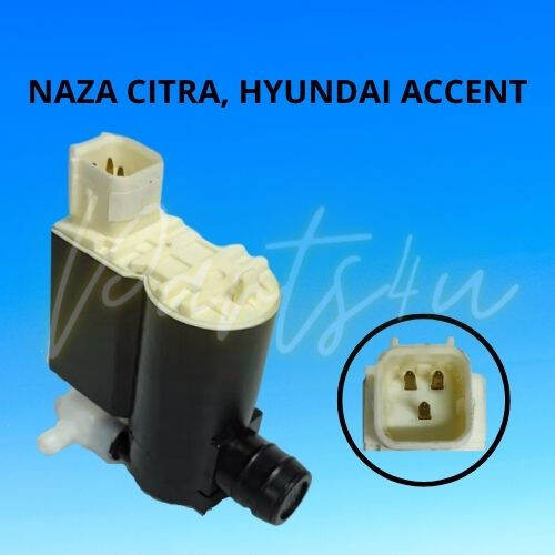 HYUNDAI ACCENT GETZ KIA PICANTO SANTA FE WIPER TANK MOTOR 98510-25100 ...