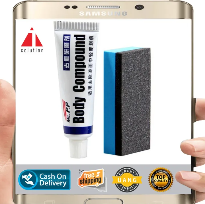 Body Compound Scratch Clear Kit / Poles Mobil / Krim Penghilang Baret ...