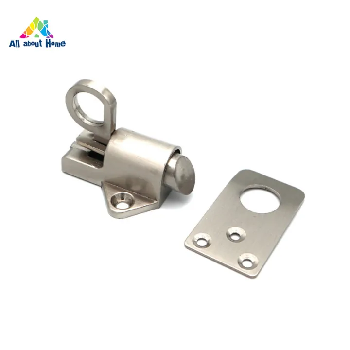 ABH Automatic Spring Loaded Latch Zinc Alloy Security Gate Door Lock ...