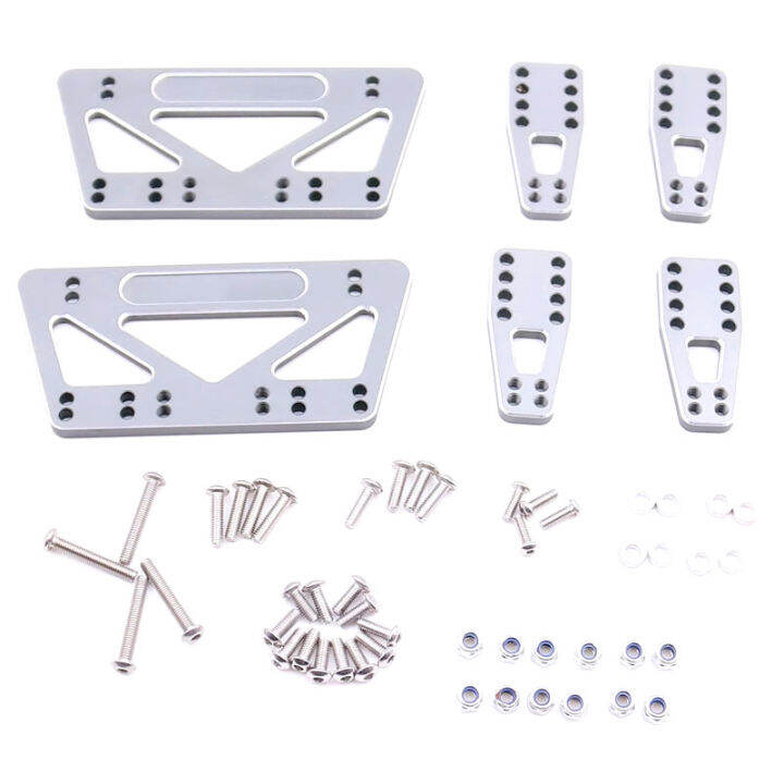 Metal Chassis Lift Plate Set Kit for 1/10 RC Axial SCX10 Model Car ...