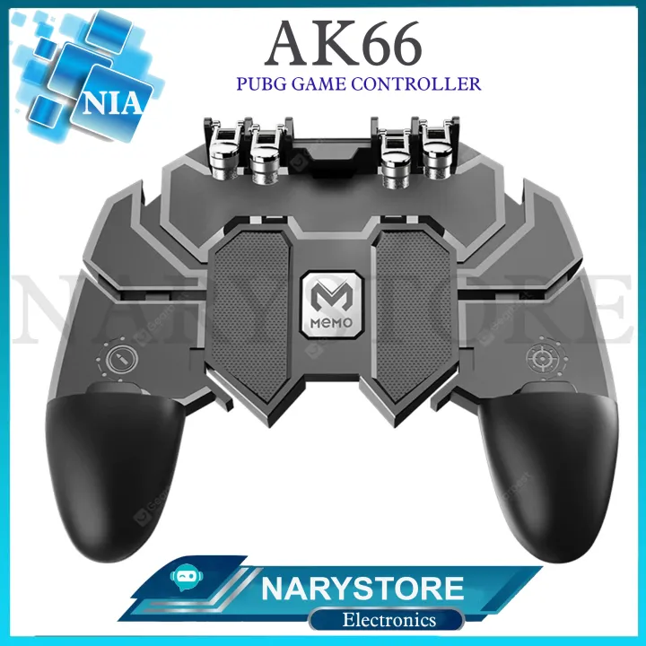NARY AK66 Mobile Phone Game Controller Joystick Fire Trigger Gamepad ...