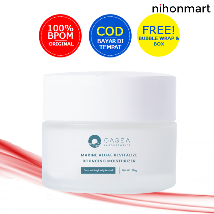 Oasea Marine Algae Revitalize Bouncing Moisturizer 30g | Lazada Indonesia
