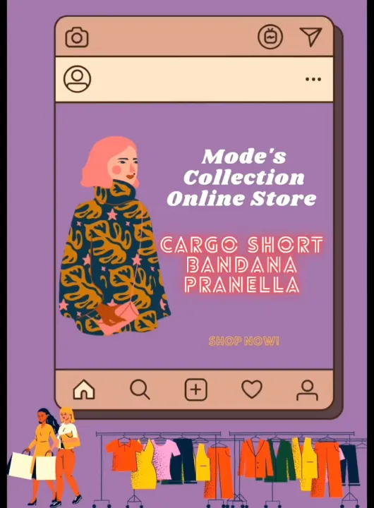 CARGO SHORT Bandana Pranella | Lazada PH