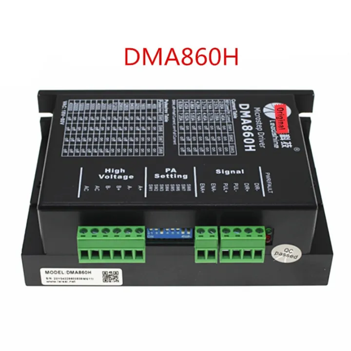 Leadshine DMA860H 7.2A Stepper Motor Driver DC 24-80V for 86 110 2 ...