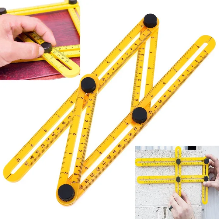 🌹READY STOCK🌹 MULTIFUNCTIONAL FOLDING RULER Multi-Functional Folding ...