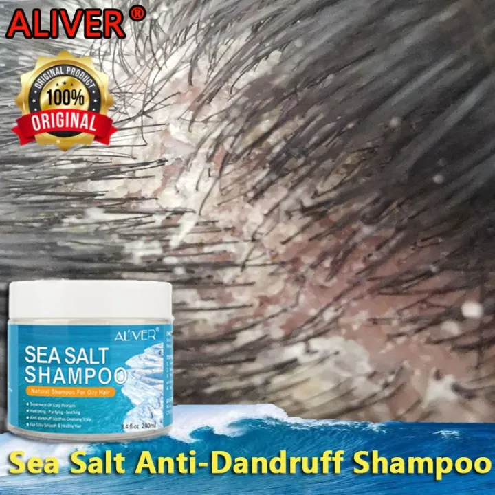 sell like hot cakes ALIVER Sea Salt Anti Dandruff Shampoo200g Anti ...