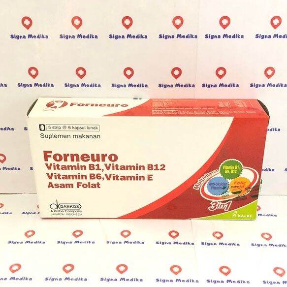 Forneuro Box Isi 30 Tablet - Multivitamin 3 In 1 | Lazada Indonesia