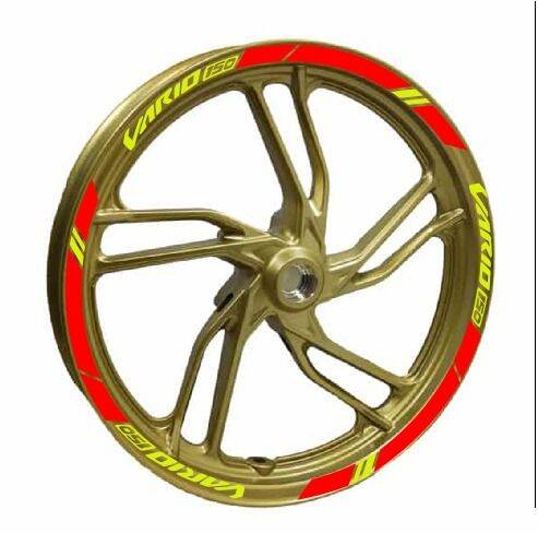 STIKER VELG VARIO 150 VELG GOLD NEW DESIGN ABIELSTIKER | Lazada Indonesia