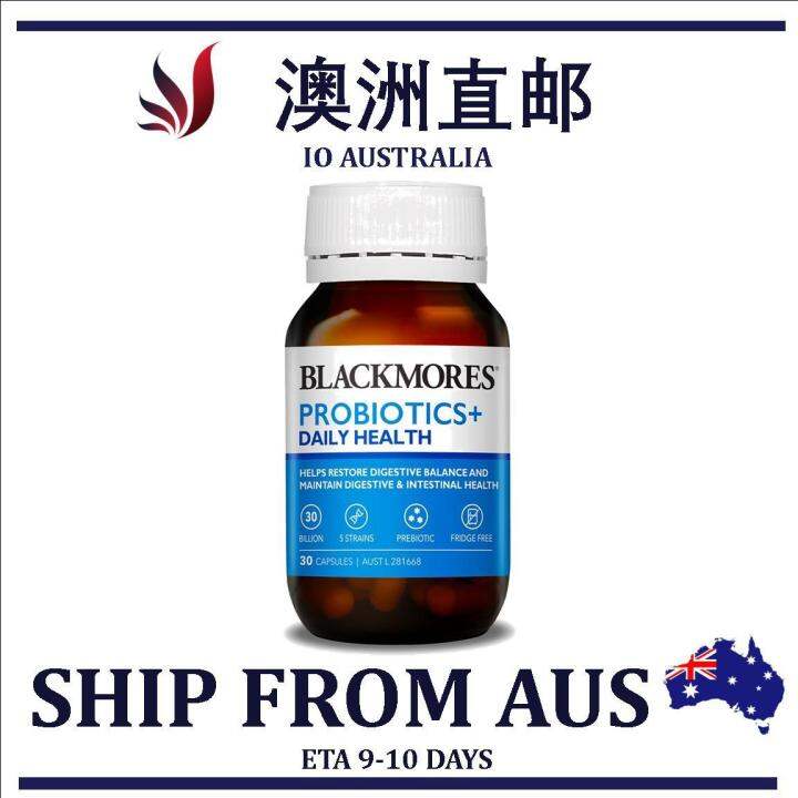 Blackmores Probiotics + Daily Health 30 Capsules 益生菌 | Lazada