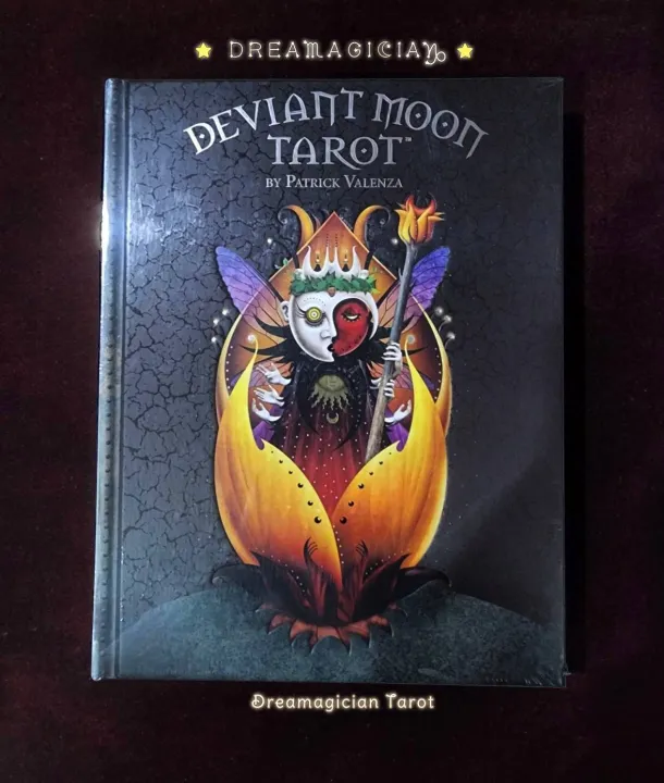 Deviant Moon Tarot Book ของแท้ 100% หนังสือไพ่ Deviant Moon เล่มใหญ่ ...
