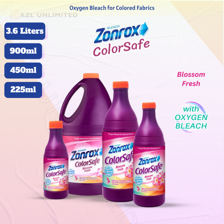 KZLU Zonrox Bleach Colorsafe Blossom Fresh with Oxygen Bleach for ...
