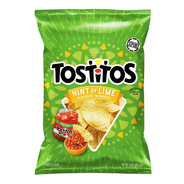 Bánh Snack Tostitos Flavored Tortilla Chips Hint of Lime 283.5g | Lazada.vn