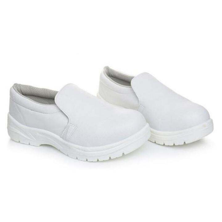 ESD Safety shoes white Steel toe | Lazada PH