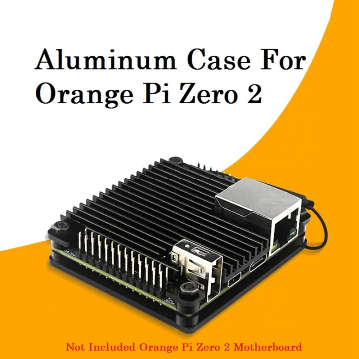 For Orange Pi Zero 2 Aluminum Case Development Board Protection Cooling Shell Metal Protective ...