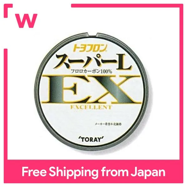 Toray (TORAY) Harris Toyofuron Super L EX Fluorocarbon 50m No. 0.6 Natural | Lazada PH