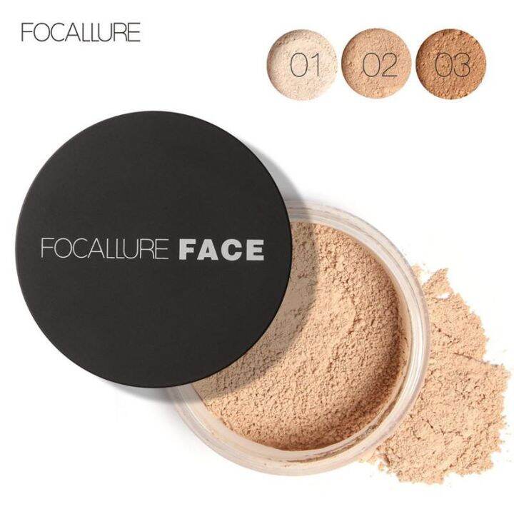 FOCALLURE Loose Powder Bedak Tabur Tersedia 3 Warna FA15 | Lazada Indonesia