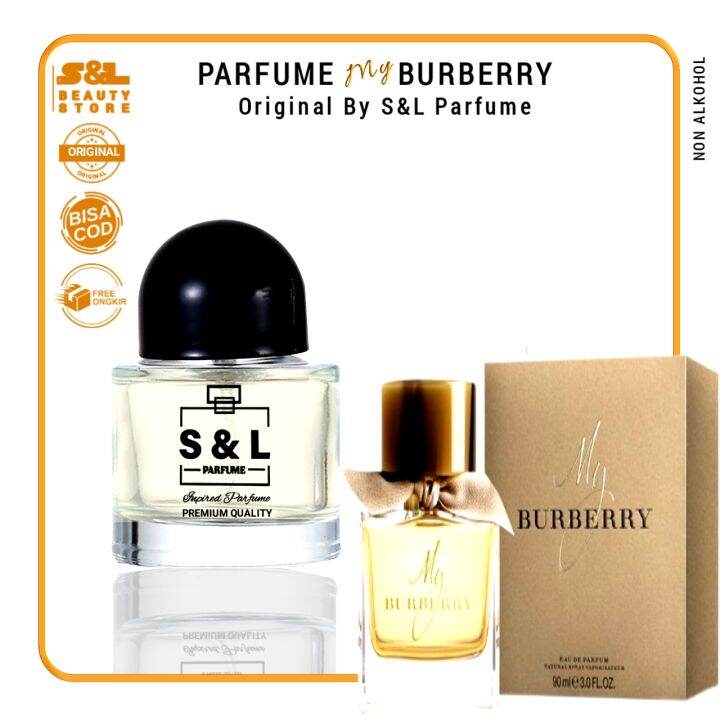 Perfume My Burbery ( Inspired ) - NON ALKOHOL - Farfume Wanita tahan ...