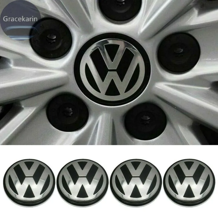 Hubcaps Wheel Center Cap 70mm Black Chrome Fits For Transporter Touareg ...