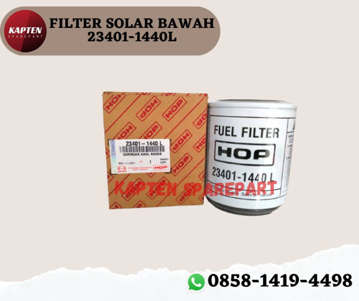 Fuel Filter Saringan Solar Bawah Hino Lohan FM260 23401-1440L Original | Lazada Indonesia