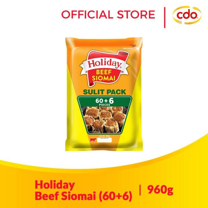 Holiday Beef Siomai 60+6 960g | Lazada PH