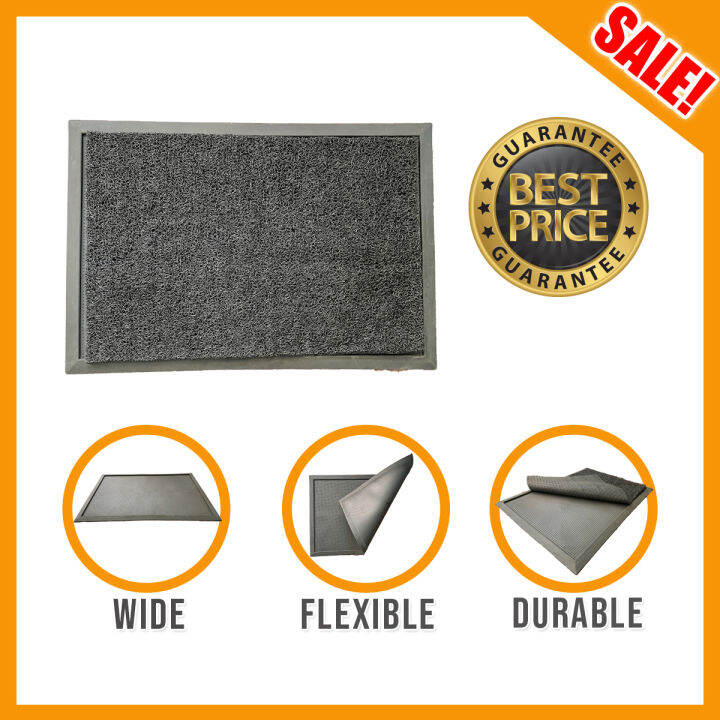 Disinfecting Stomp Mat w/ Rubber Tray. Thick Matting | Lazada PH
