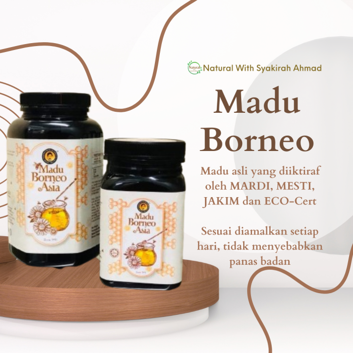 Young Bees Madu Borneo Madu Asli Asia Pure Honey 500g 1kg | Lazada