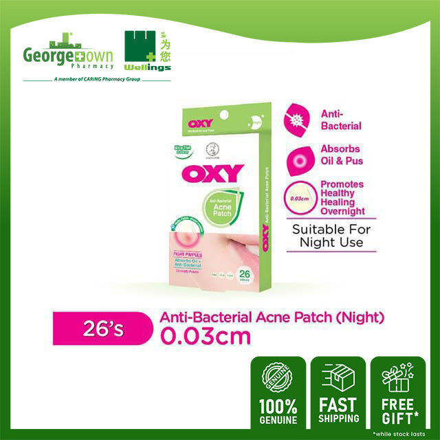 OXY ANTI BACTERIAL ACNE PATCH 26S | Lazada