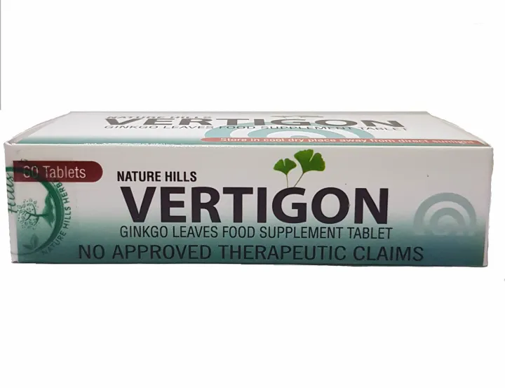 Vertigon Ginkgo Leaves Food Supplement Tablet | Lazada PH