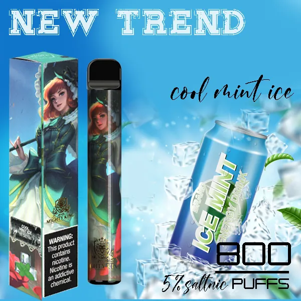 LEGIT MIGHTY KING Puff Plus smoke vapers full set (800 Puffs) (COOL ...