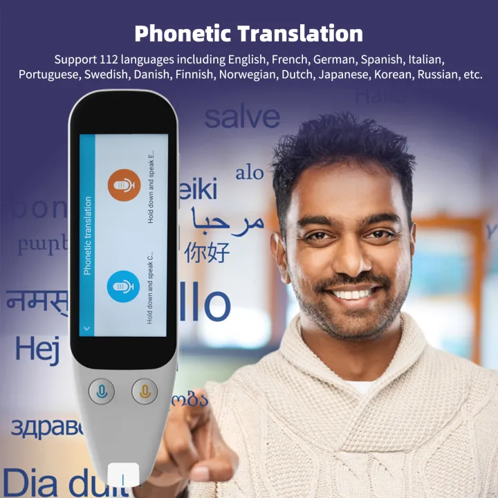 keykits- Portable Scan Translation Pen Exam Reader Voice Language ...