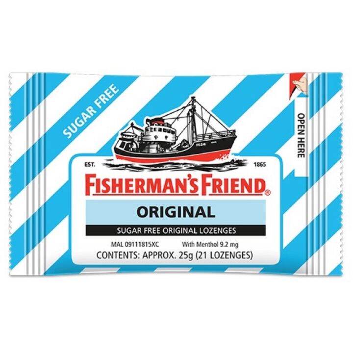 FISHERMAN'S FRIEND LOZENGES 25G-ORIGINAL | Lazada