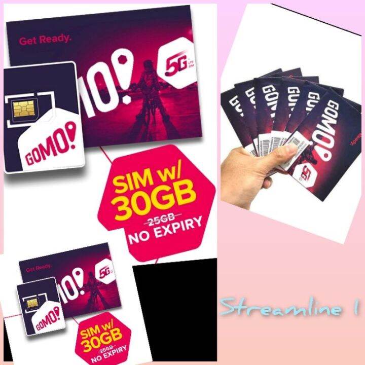GOMO SIM with 30GB no expiry sealed | Lazada PH