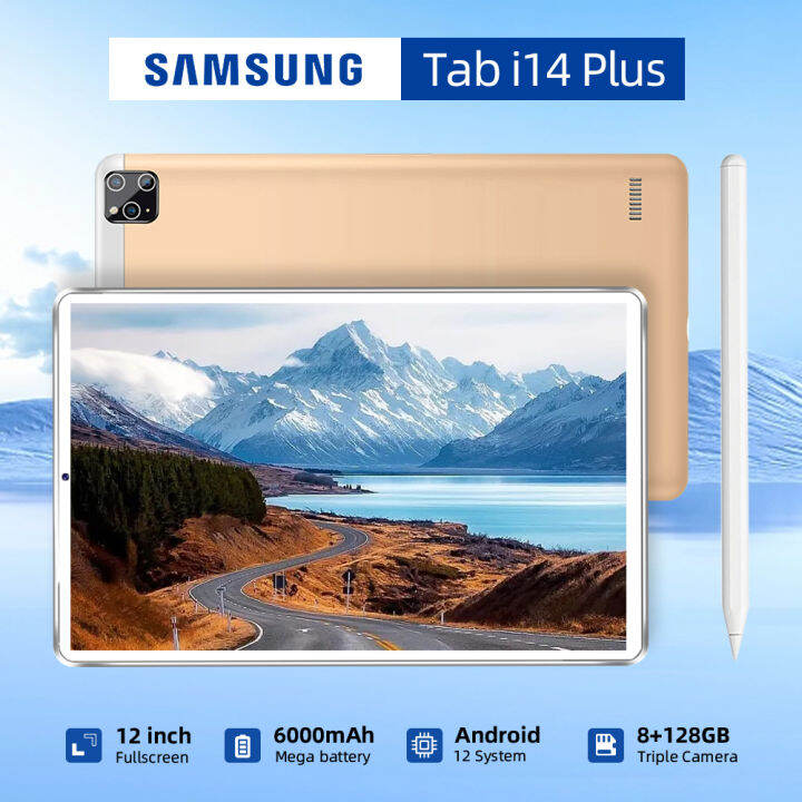 Samsung Tab i14 Plus Android Tablet 12 inch 8GB+128GB Gaming Tablet ...