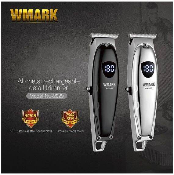 WMARK NG-2029 All Metal T-Cutter USB-C 7500RPM Professional Hair ...