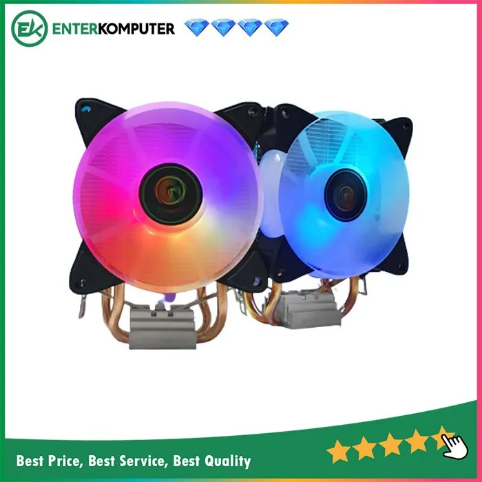 CUBE GAMING DIRECT Auto RGB Fan - Universal Socket - Support LGA 1700 | Lazada Indonesia