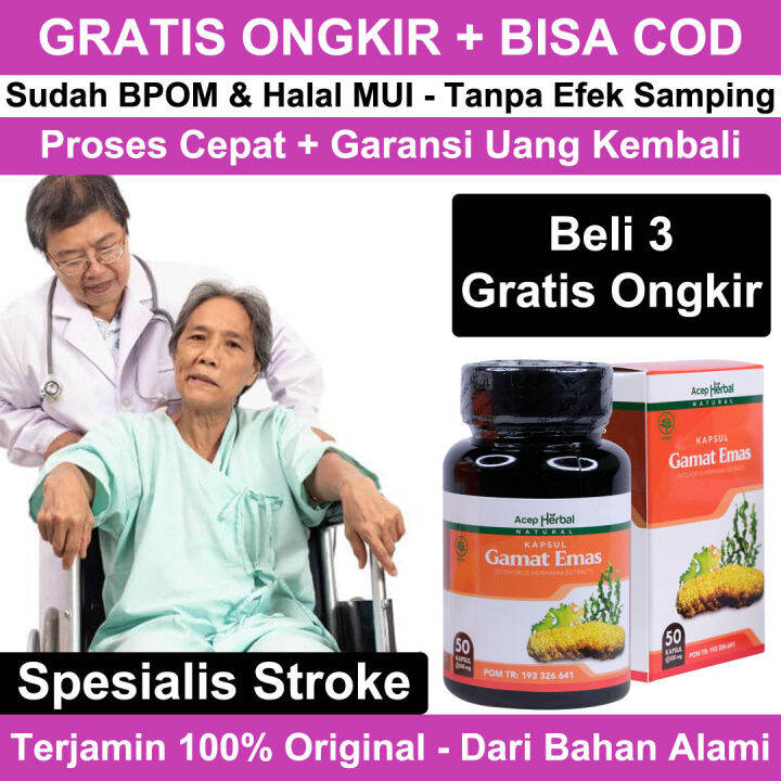 Obat Stroke Struk Setruk Bibir Mencong Bells Palsy Bibir Miring Gejala Stroke Setruk