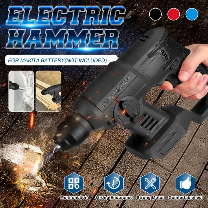 1400r/min Impact Drill Electric Hammer Demolition Jack Hammer For ...