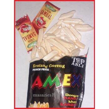 Snack Amex French FRies Standing Pouch | Kentang goreng dengan sambal ...