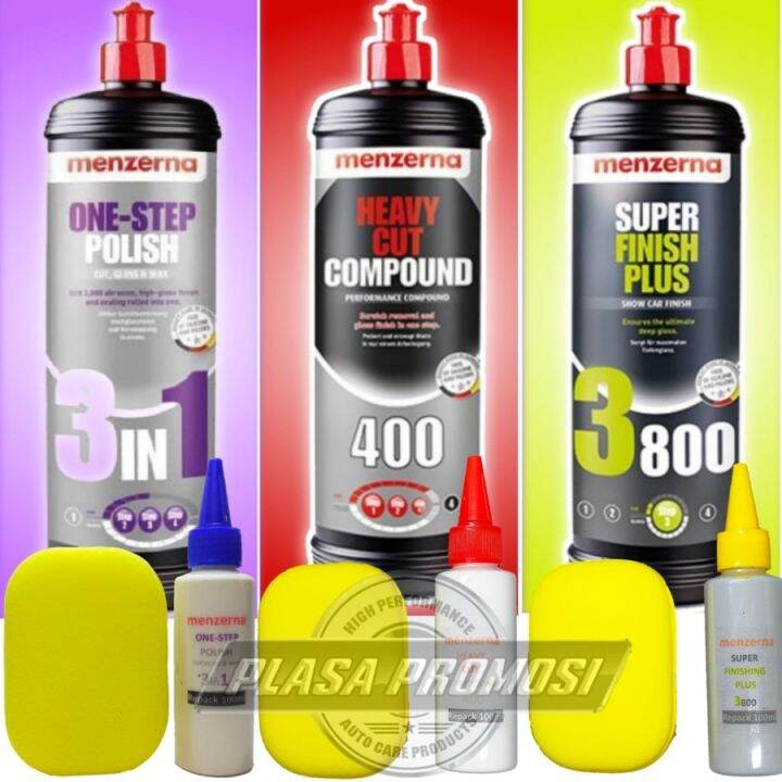 obat poles mobil menzerna 100ml 3in1 one step menzerna 3800 menzerna ...