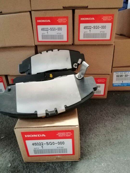 BRAKE PAD FA (45022-SG0-000) 800 HATCHBACK/ACCORD/LEGEND | Lazada PH